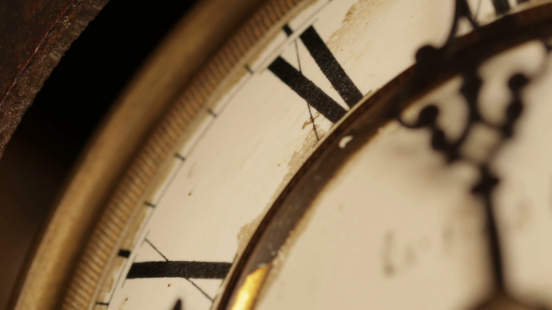 Vintage Clock Face Stock Footage SBV-305045285 - Storyblocks