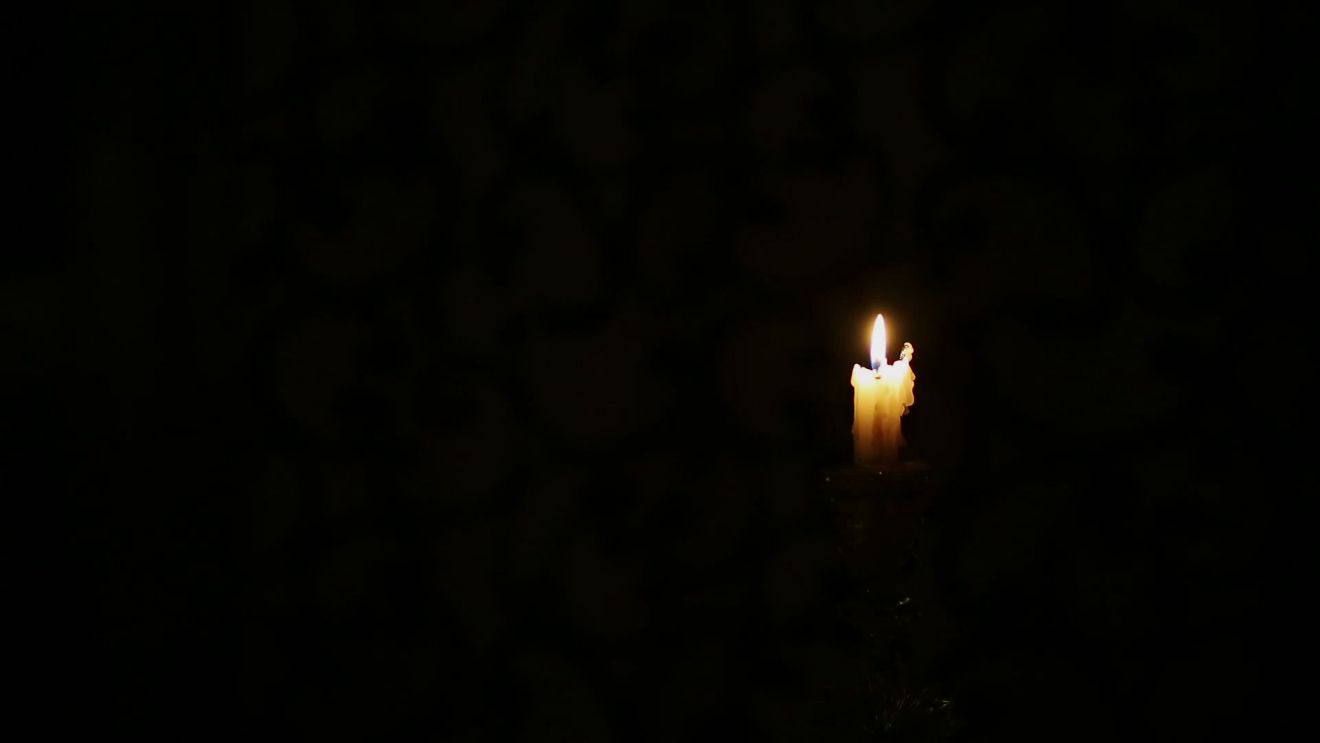 Woman Takes Candle Go Away Stock Footage SBV-307059723 - Storyblocks