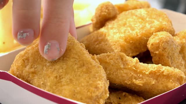 Child Eating Meat Stock Footage: Royalty-Free Video Clips - Storyblocks