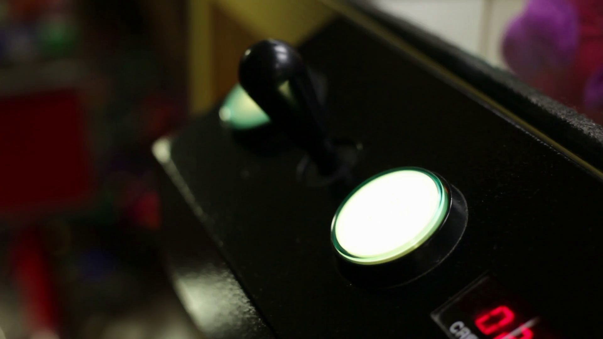 Child Playing Grabber Game Moves Joystick Stock Footage SBV-300231240 ...