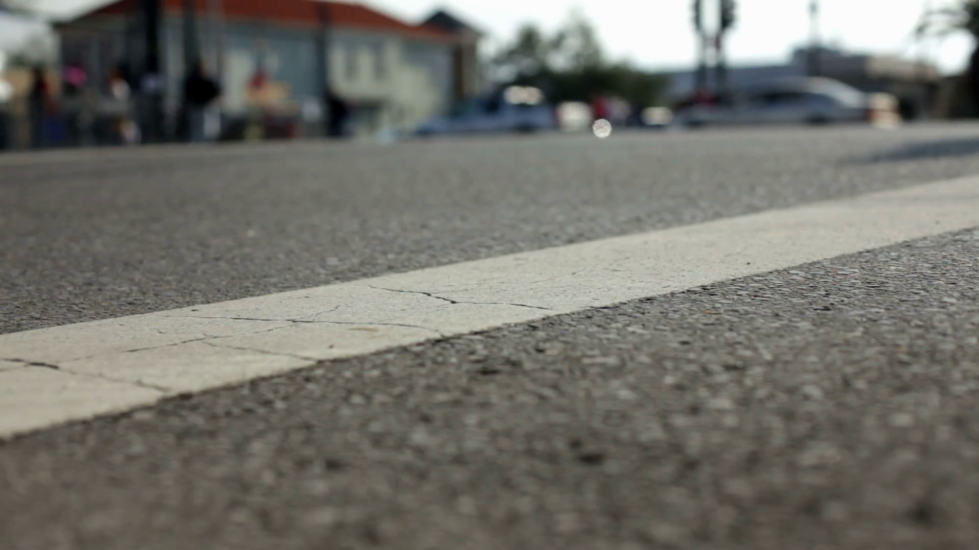 Crosswalk With Cars Driving By Stock Footage SBV-301058976 - Storyblocks