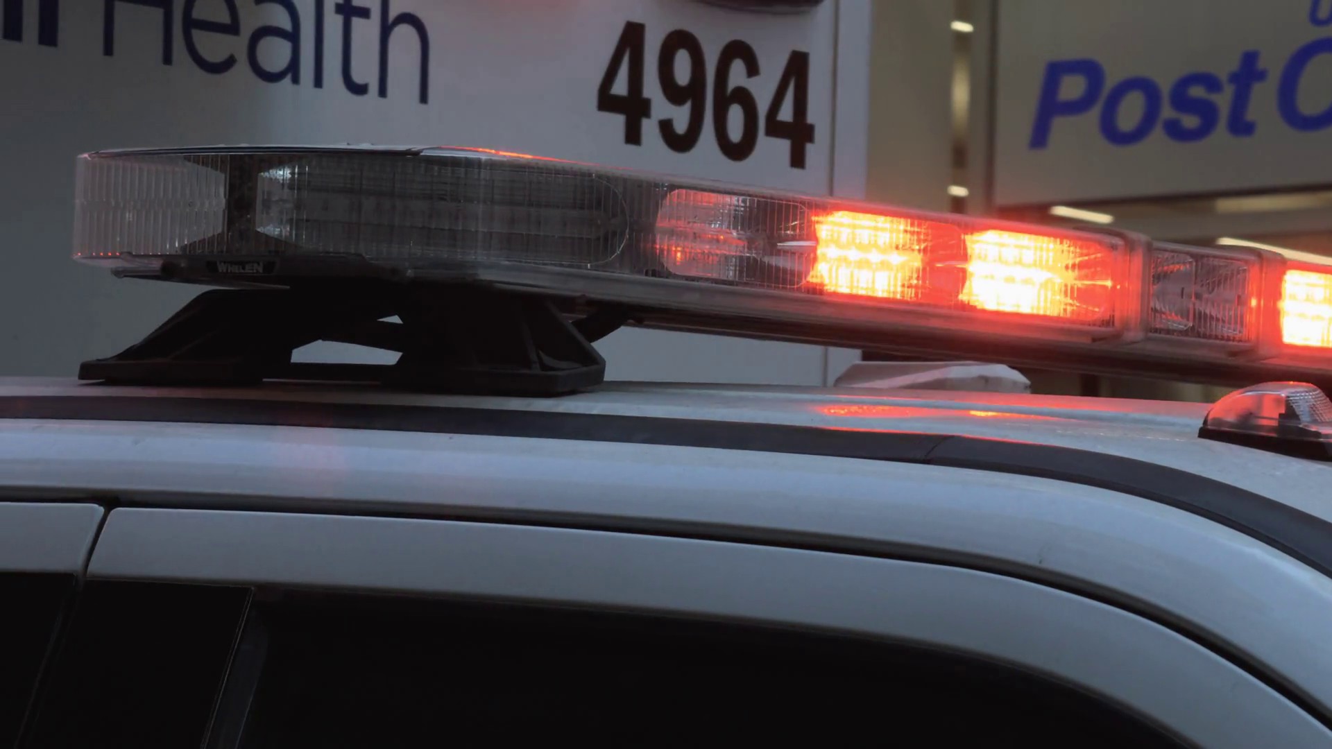 Emergency Lights Flashing Close Up At Stock Footage SBV-352041341 ...