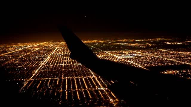 Plane Night Stock Footage: Royalty-Free Video Clips - Storyblocks