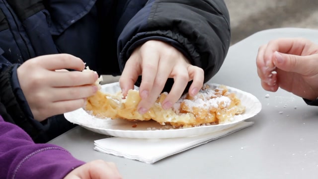 Funnel Cake Stock Footage: Royalty-Free Video Clips - Storyblocks