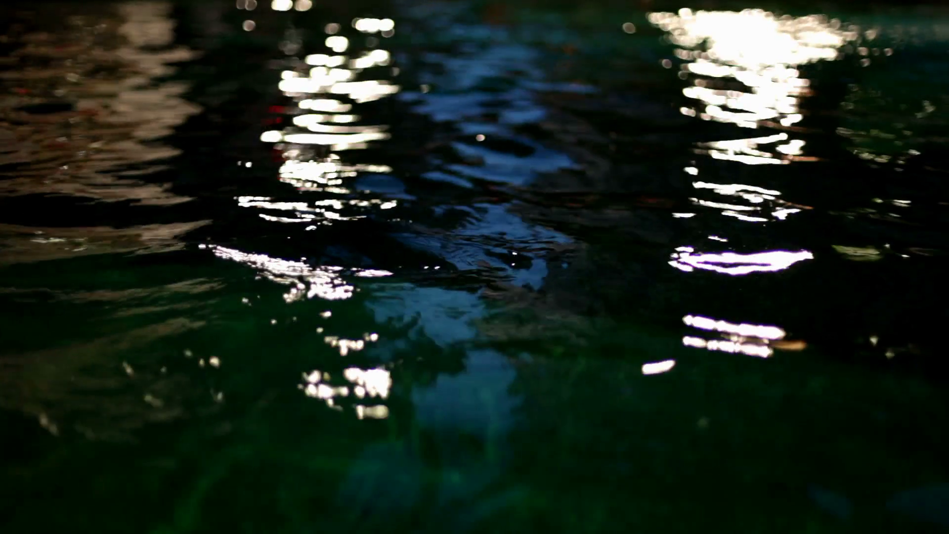 Light Reflection On Water At Night Stock Footage SBV-301082803 ...