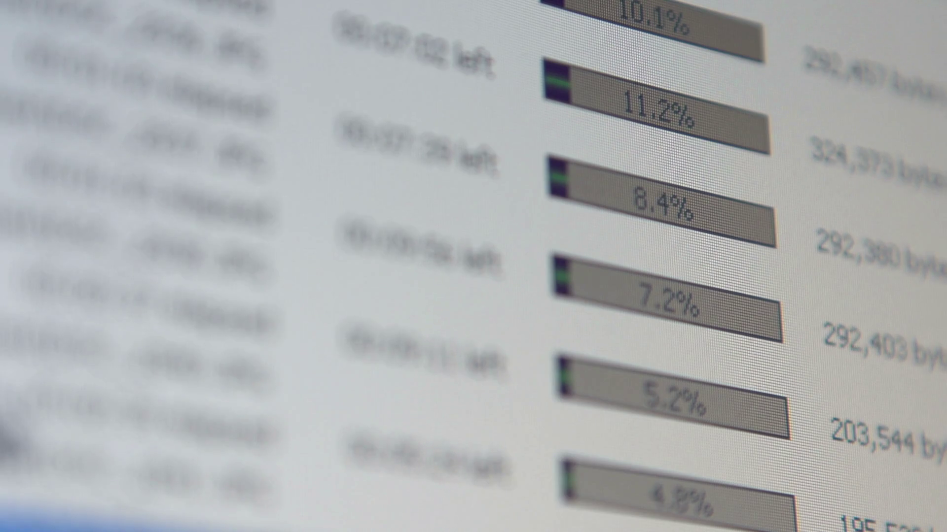 Multiple File Downloads Going At Once Stock Footage SBV-301340333 ...