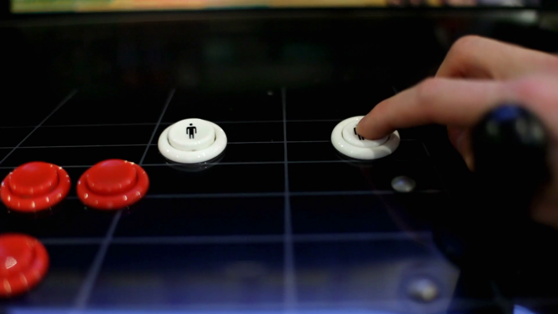 Pressing 1 and 2 Player Buttons Stock Video Footage 00:16 SBV-301058780 ...