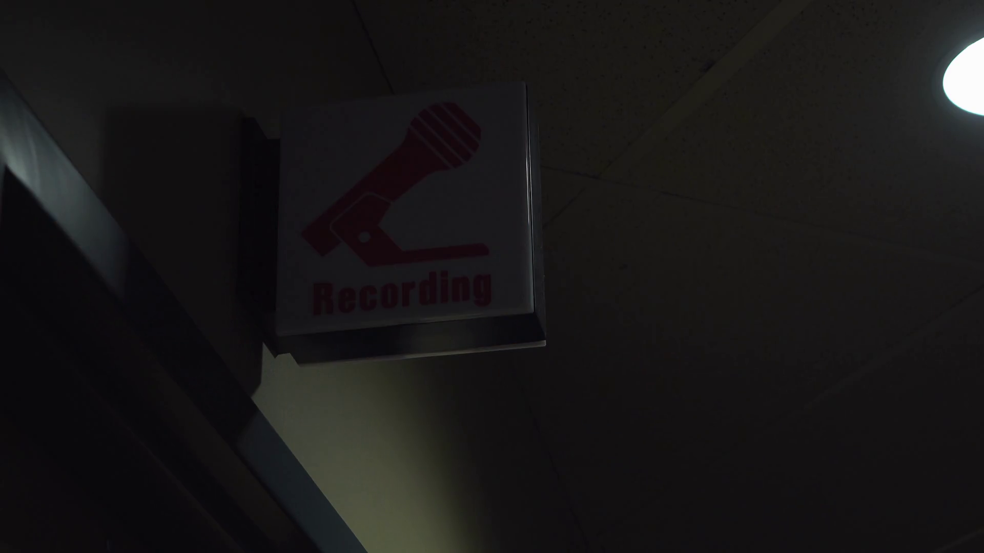Recording Light At Radio Station Booth Stock Footage SBV-312983606 ...