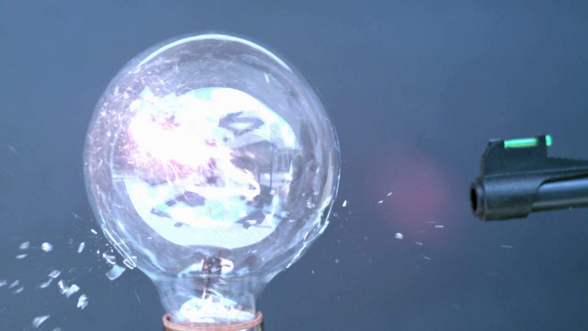 Shooting light bulb with BB gun up close Stock Video Footage 00:27 SBV ...