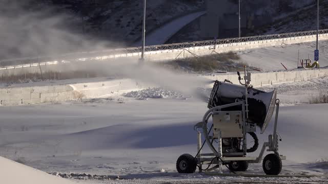 Snow Maker Stock Footage: Royalty-Free Video Clips - Storyblocks