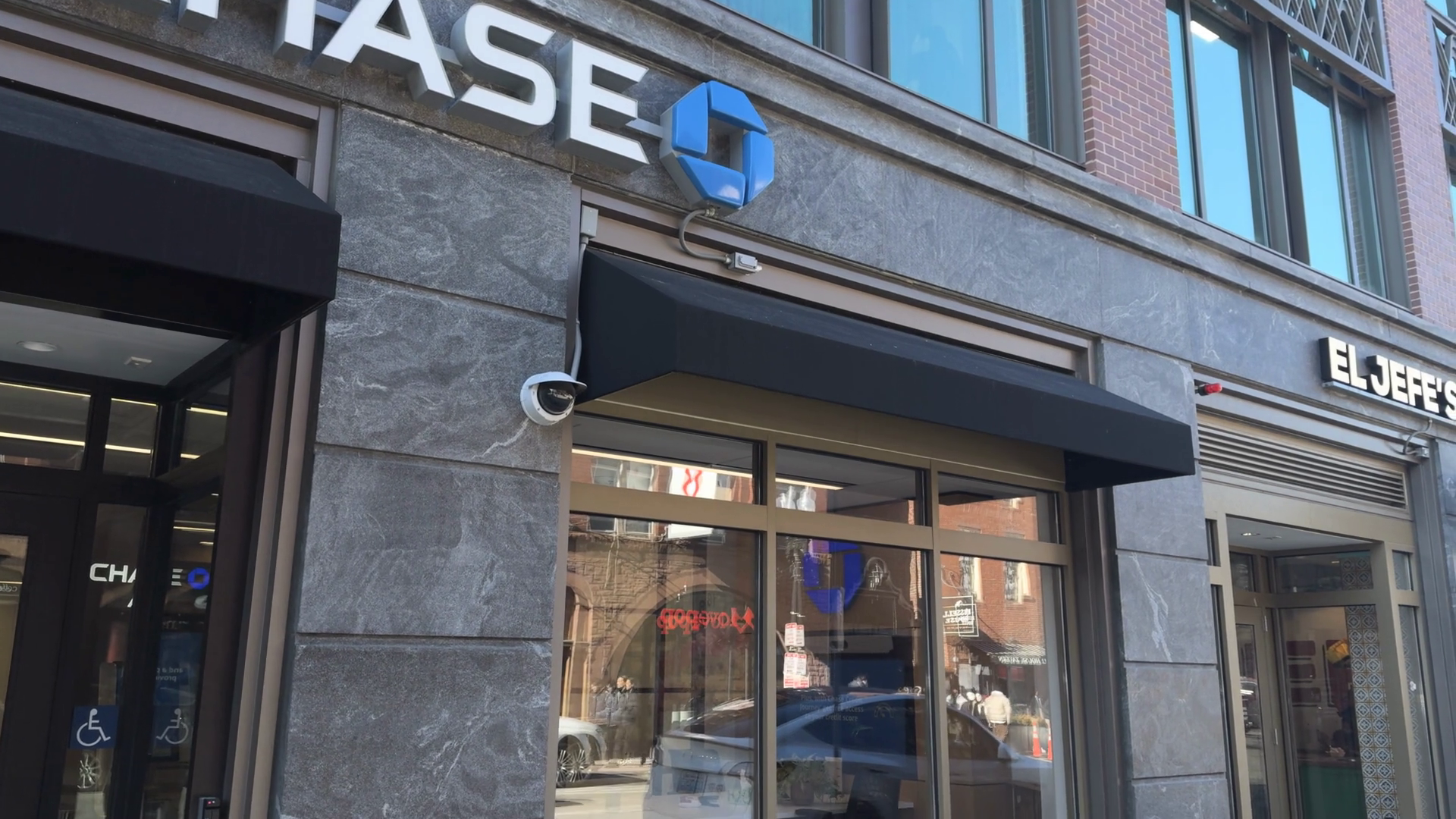 Chase Bank Exterior Building Establishing Stock Footage SBV-352760021 ...