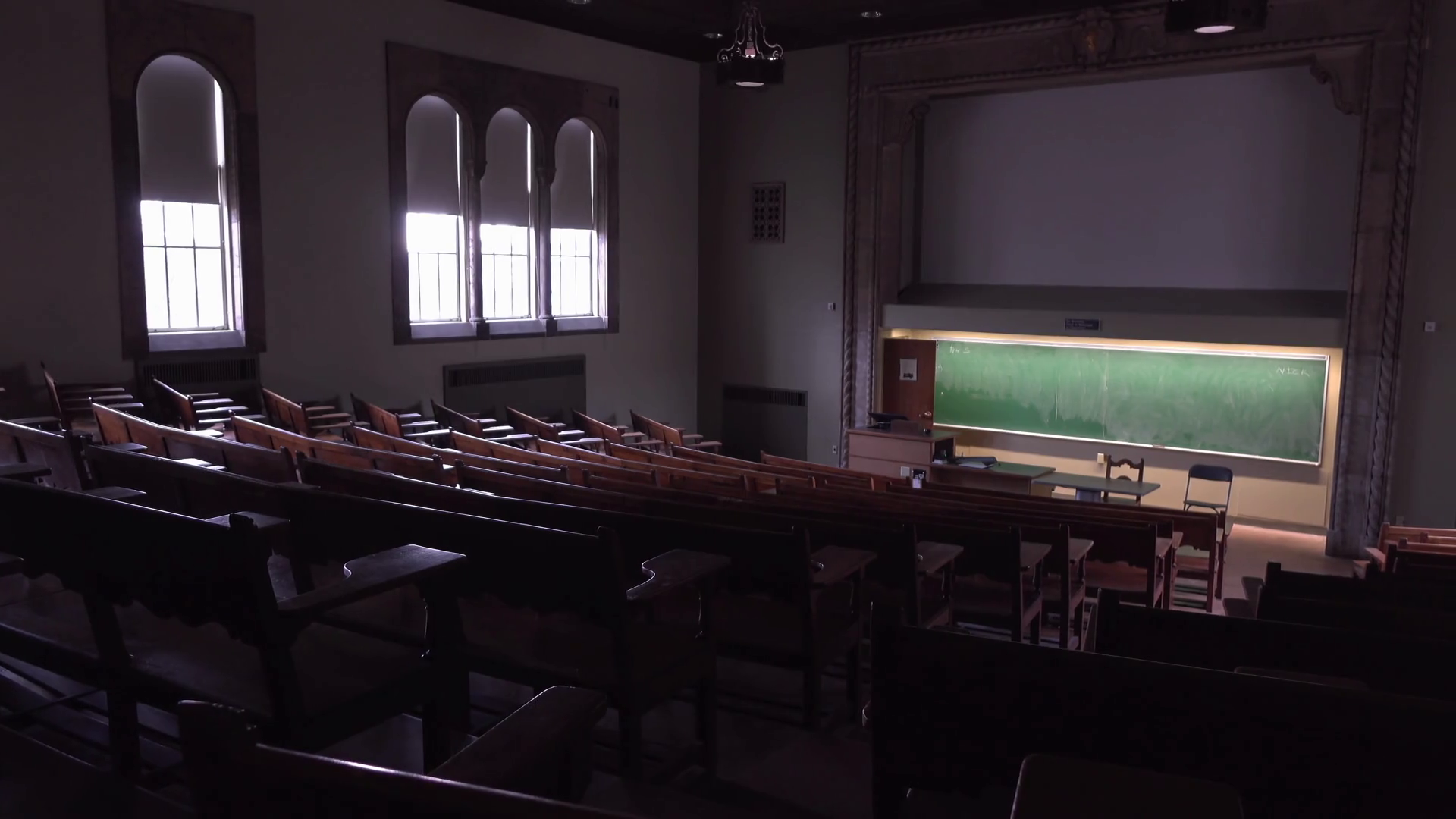 Empty Classroom Lights Turned On Off 4k Stock Footage SBV-338714086 ...