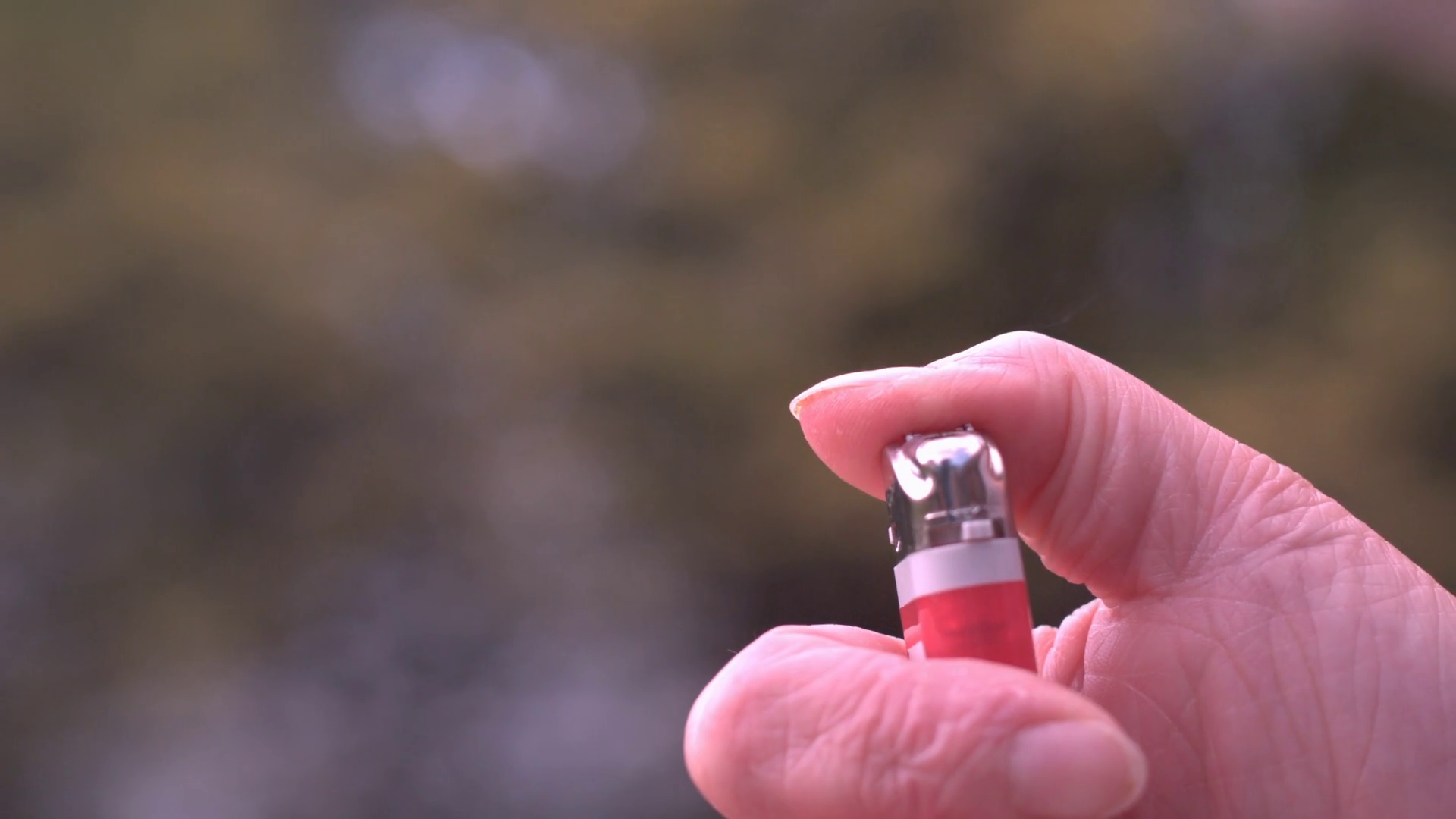 Lighter Ignites In Hand Super Slow Motion Stock Footage SBV-327441707 ...