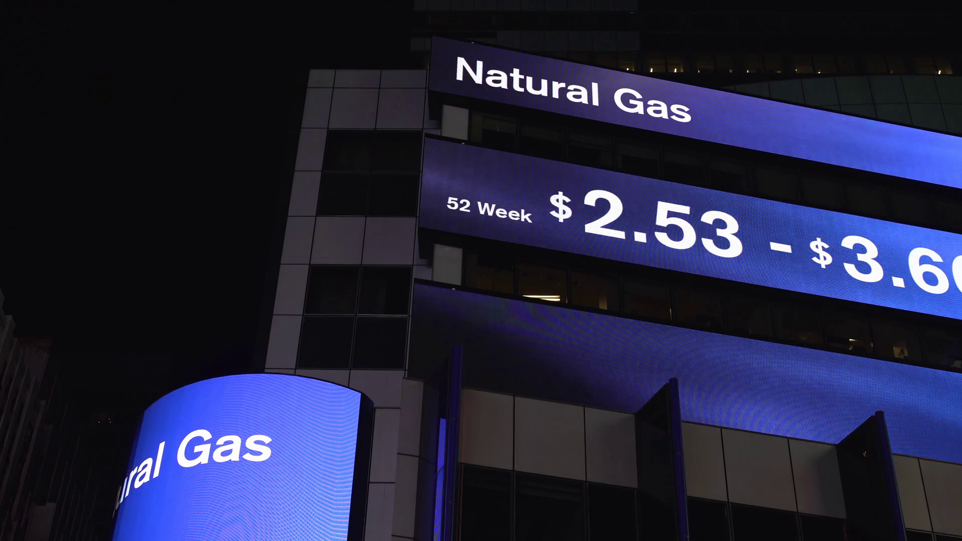 Natural Gas Prices On Morgan Stanley Stock Stock Footage SBV-329343958 ...