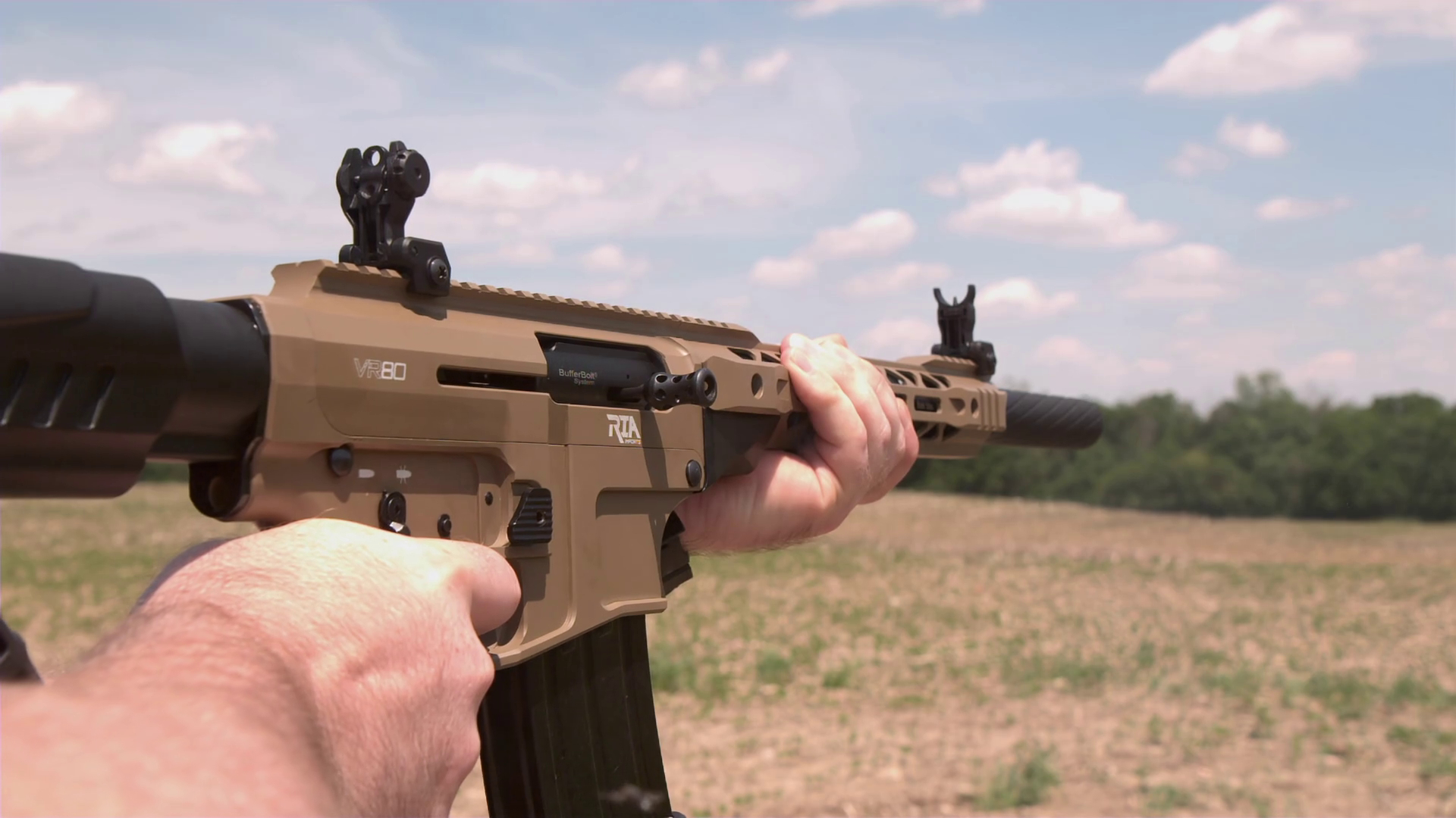 Rock Island Vr80 Shotgun In Slow Motion 4k Stock Footage SBV-338710987 ...