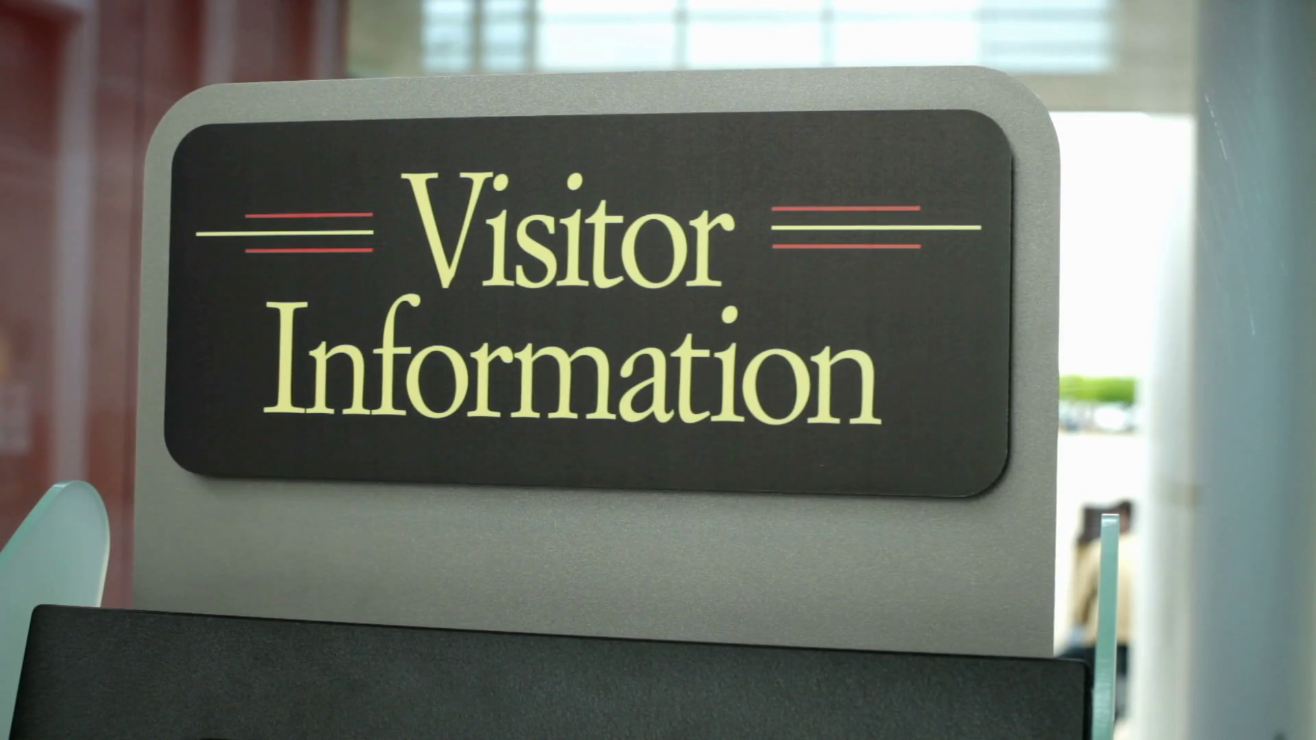 Visitor Information Kiosk Sign Stock Footage SBV-301093053 - Storyblocks
