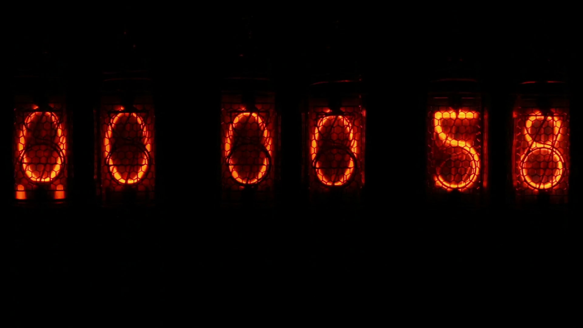 Digital clock countdown - orange numbers Stock Video Footage 00:12 SBV ...