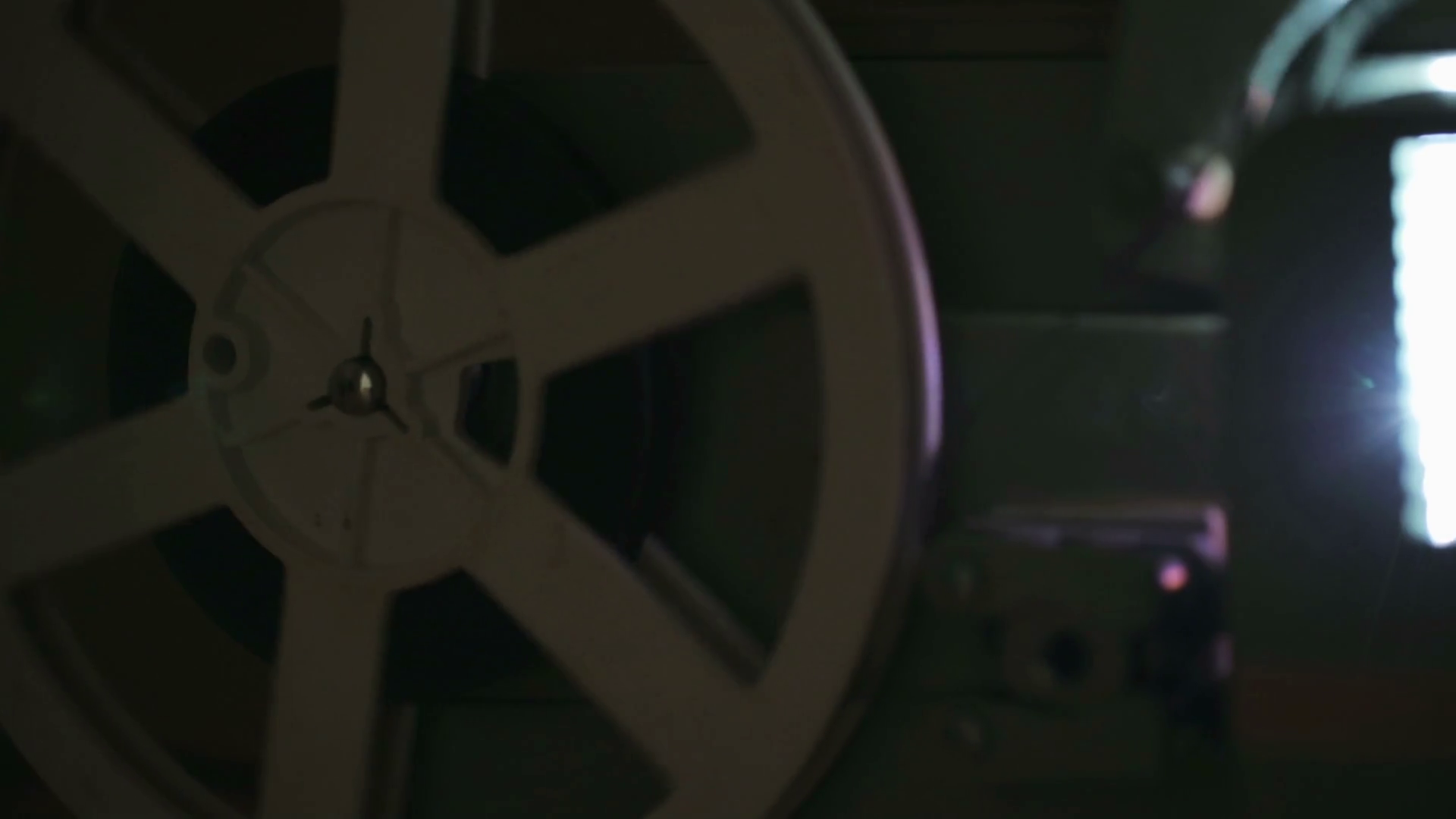 Old-fashioned Antique Film Projector Close Stock Footage SBV-306335977 ...