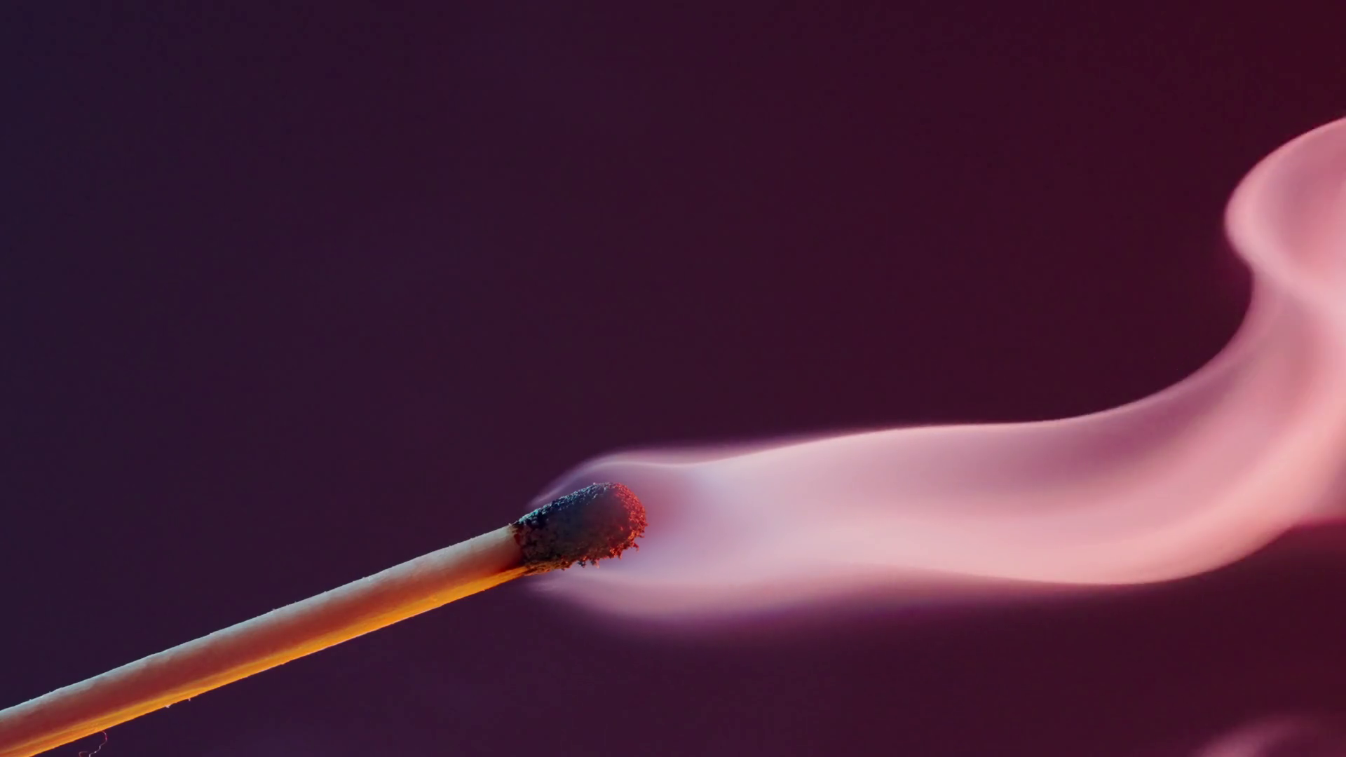 White Smoke From Extinguished Match On Dark Stock Footage SBV-348817484 ...