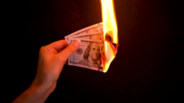 Burn Money Stock Footage: Royalty-Free Video Clips - Storyblocks