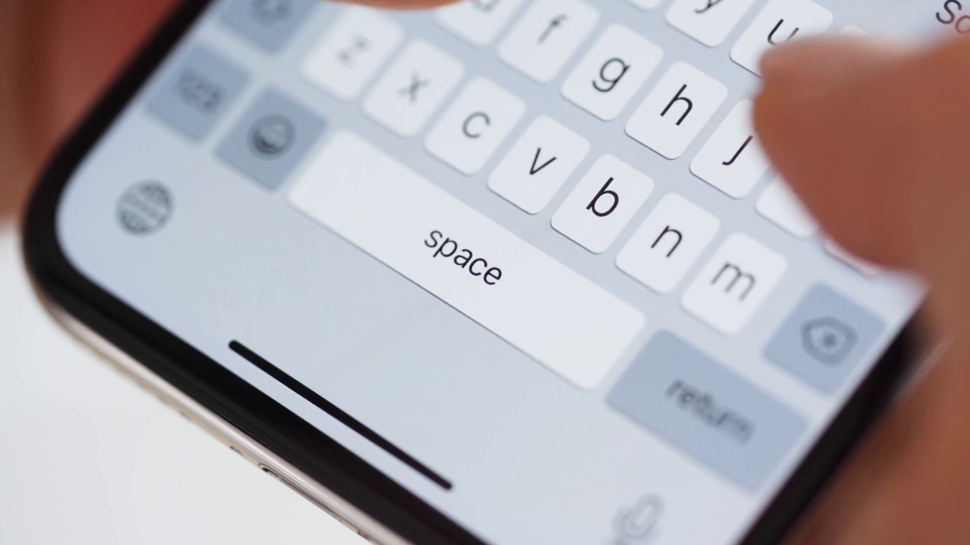 Hands Typing Text On Smartphone Close-up Stock Footage SBV-338306330 ...