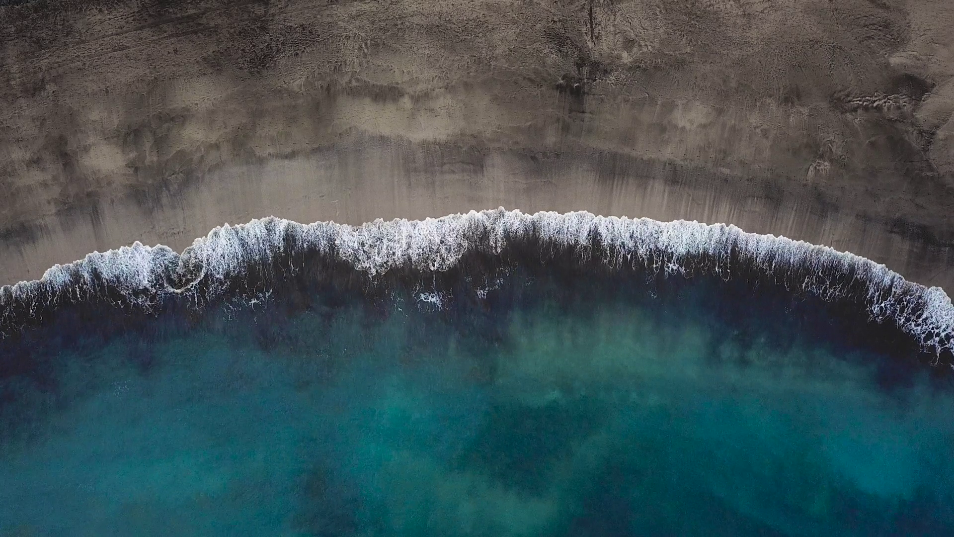 Top View Of Deserted Beach Coast Of Island Stock Footage SBV-324034382 ...