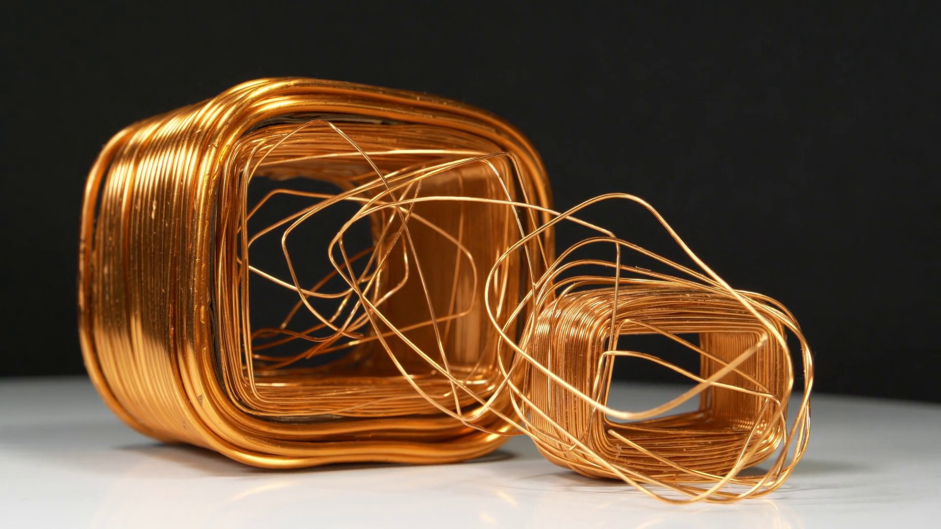 Copper Windings Different Sizes From Stock Footage SBV-352264519 ...