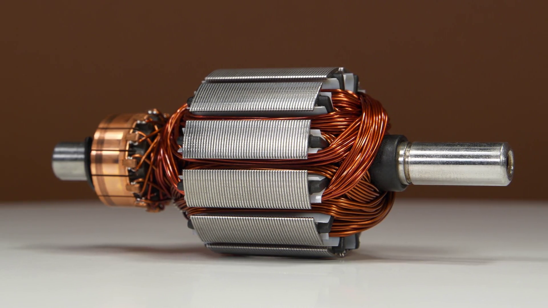 Rotor Of Electric Motor Of Small Household Stock Footage SBV-352324404 ...