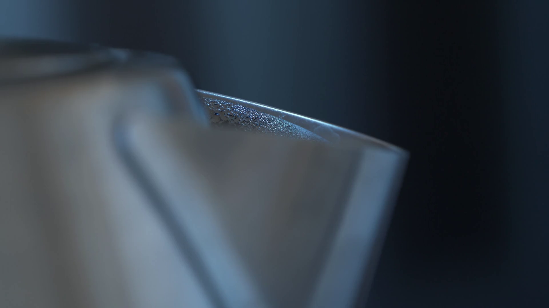 Water Boils In Metal Kettle Formation Of Stock Footage SBV-348859947 ...