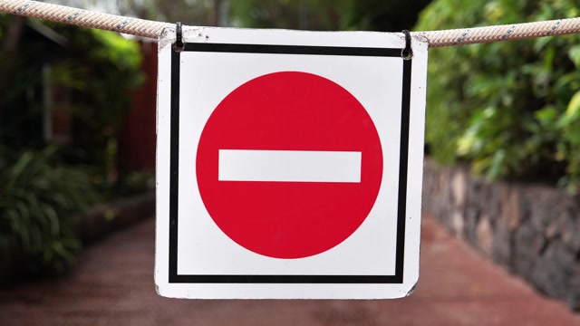 Warning Pictogram Stock Footage: Royalty-Free Video Clips - Storyblocks