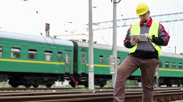 Railroad | People stock footage - Storyblocks