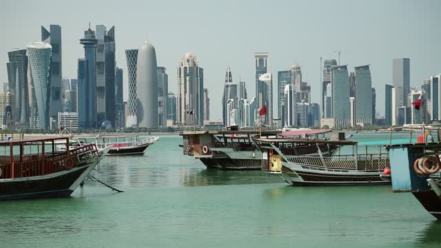 Doha Qatar Stock Footage: Royalty-Free Video Clips - Storyblocks