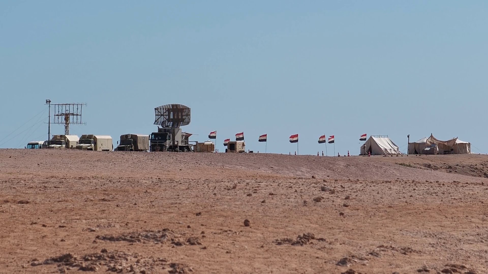 Radar Station In Ras Mohammed National Park Stock Footage SBV-338161855 ...