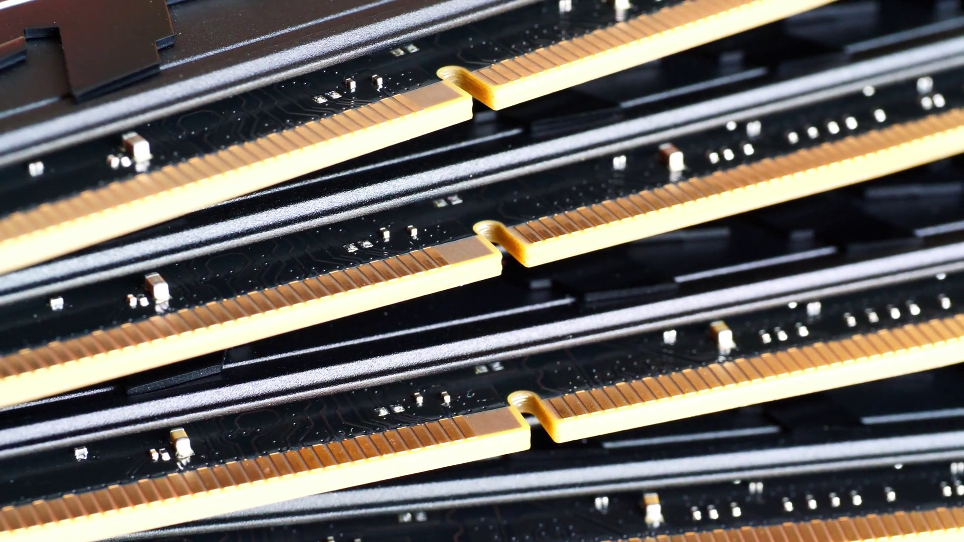 Random Access Memory Ram Modules Close Up Of Stock Footage SBV ...
