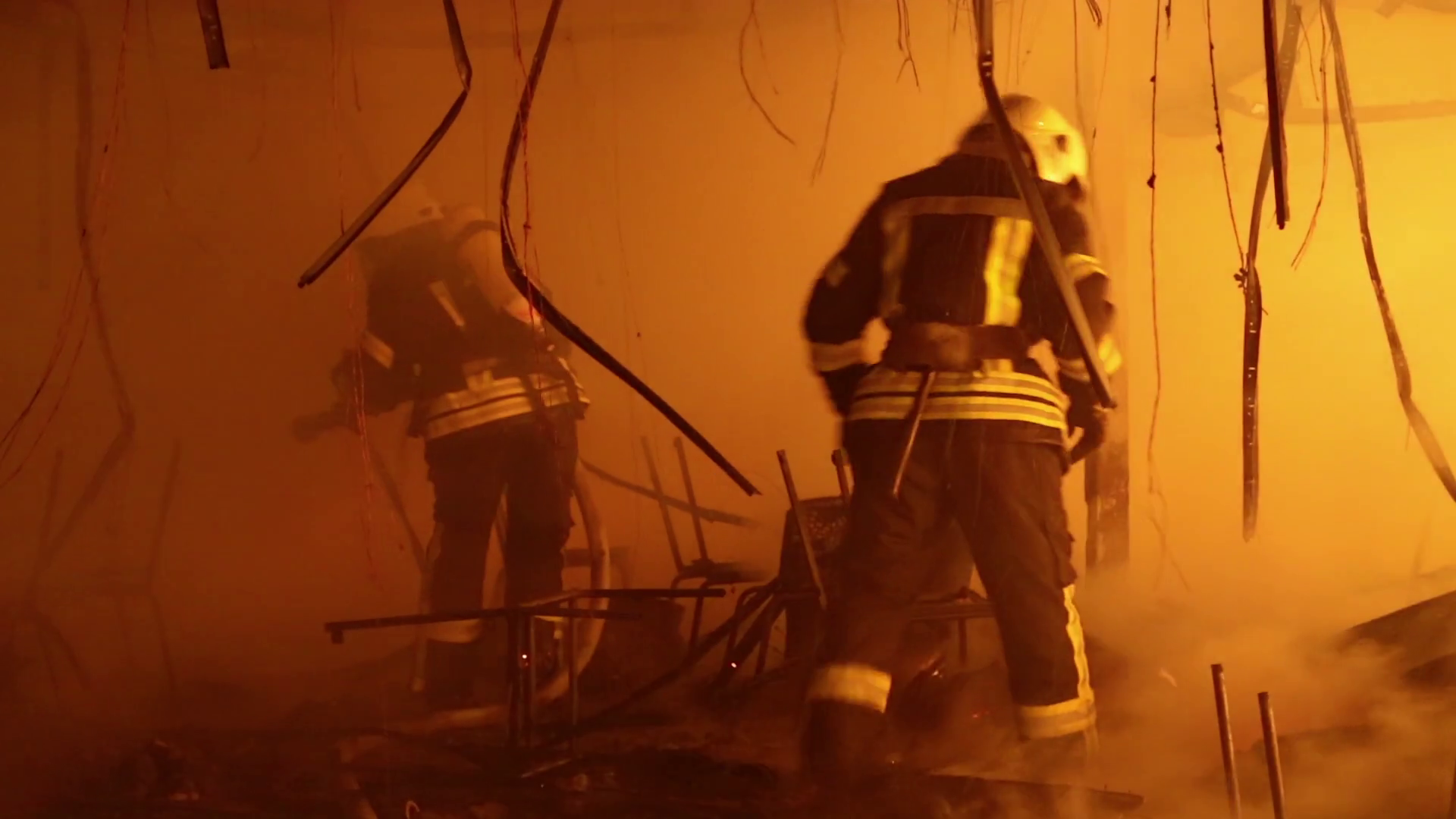 Ukraine Kiev April 5 2017: Fire Brigade Stock Footage SBV-314007305 ...