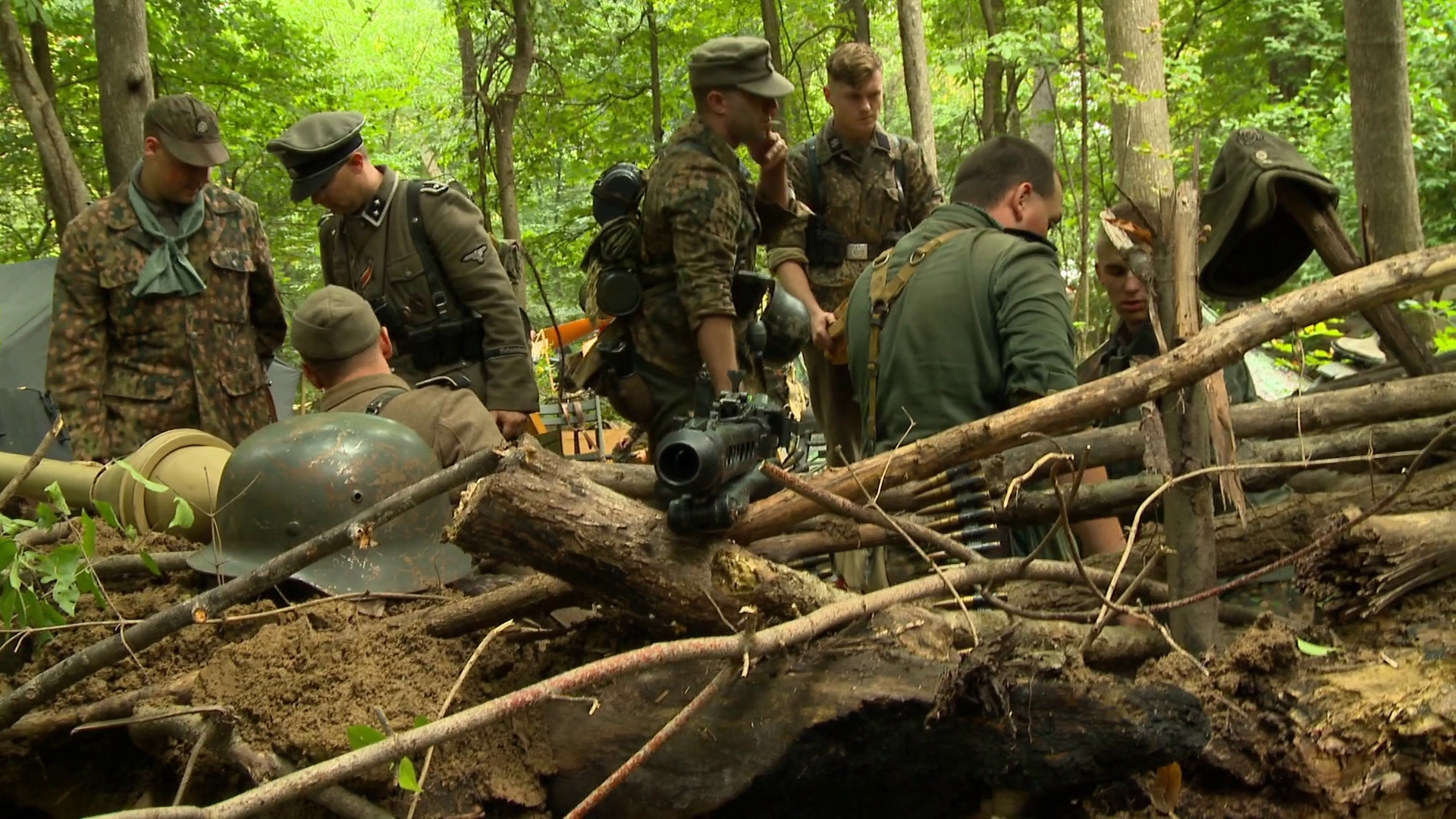 German Soldiers In World War Ii Load Stock Footage SBV-306157339 ...