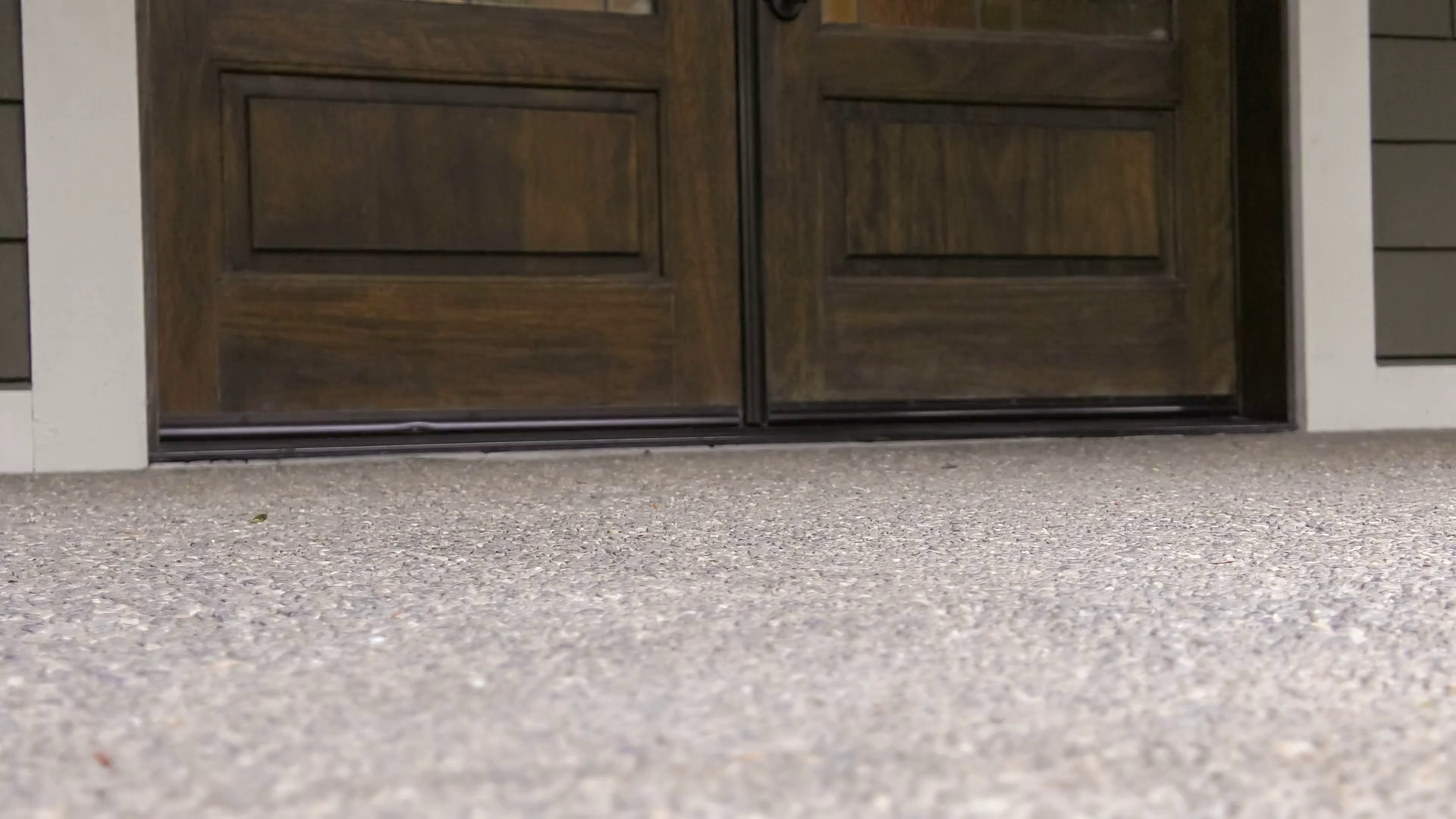 Delivery Man Dropping Off Package On Stock Footage SBV-323290018 ...