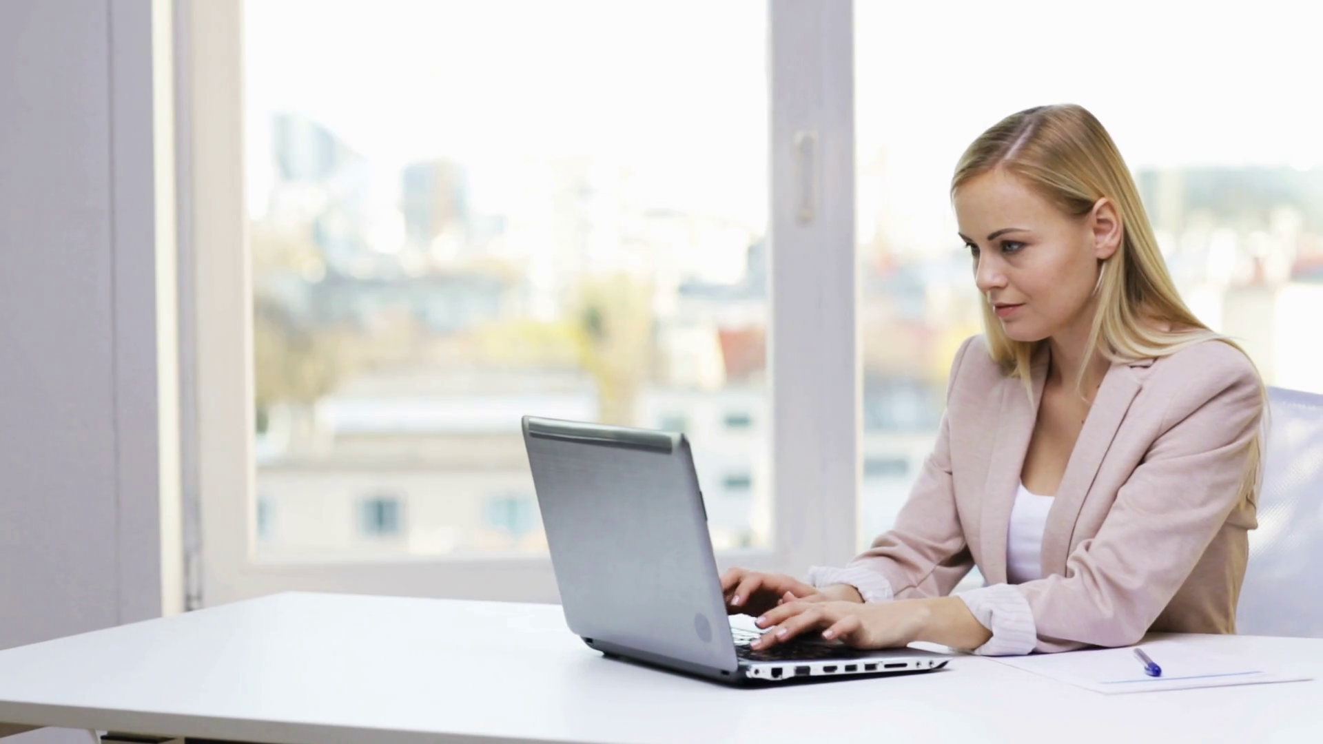 Business People Paperwork Technology Concept Stock Footage SBV ...