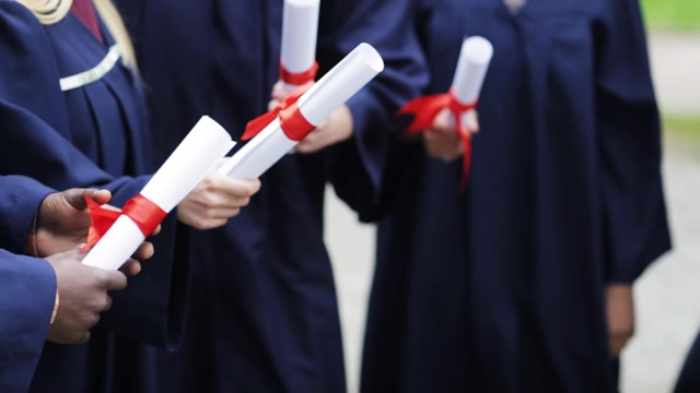 College Graduation Ceremony Stock Footage: Royalty-Free Video Clips ...