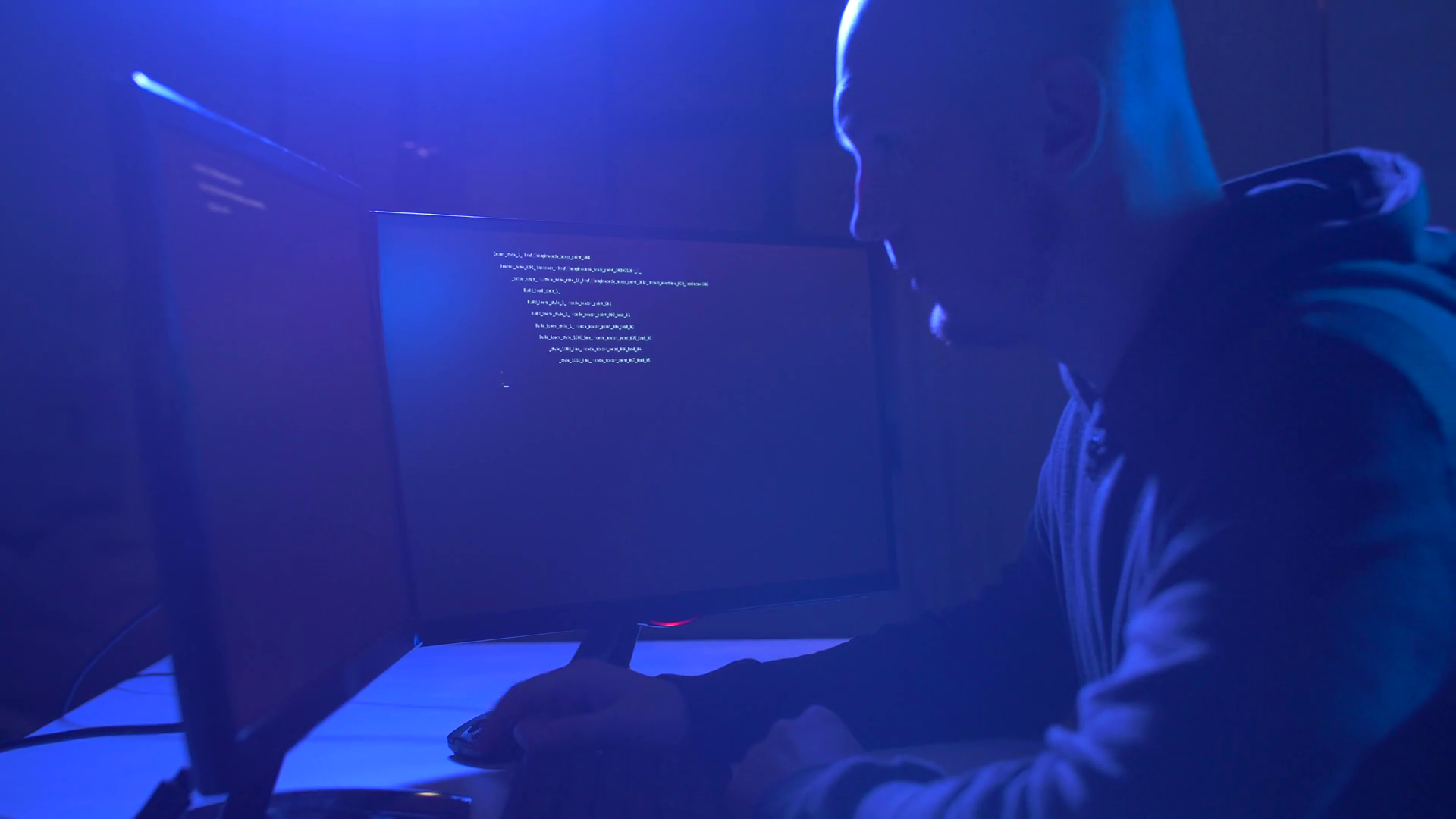 Cybercrime Hacking Technology Crime - Male Stock Footage SBV-319055966 ...