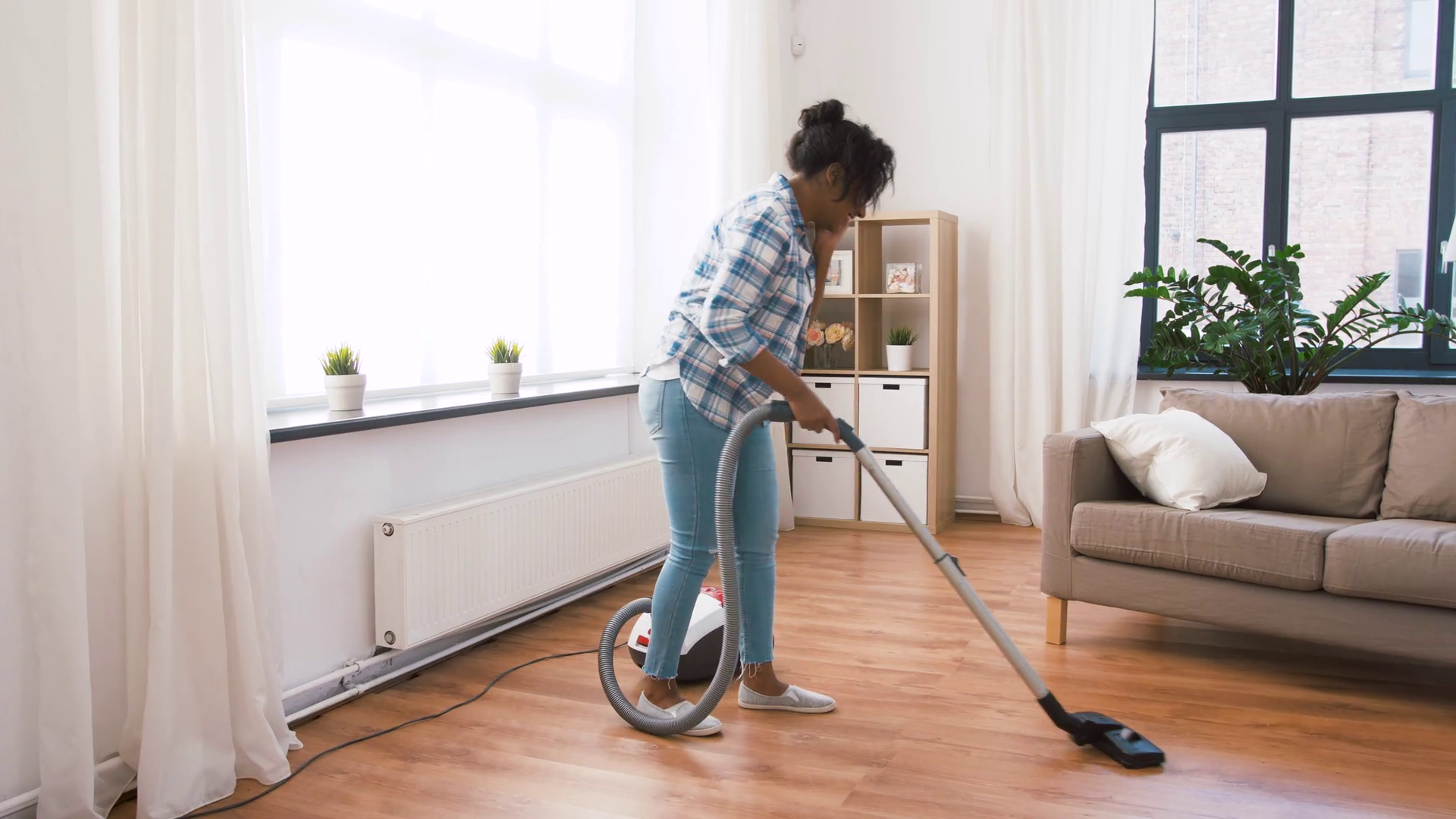 People Housework Housekeeping Concept - Stock Footage SBV-334334777 ...