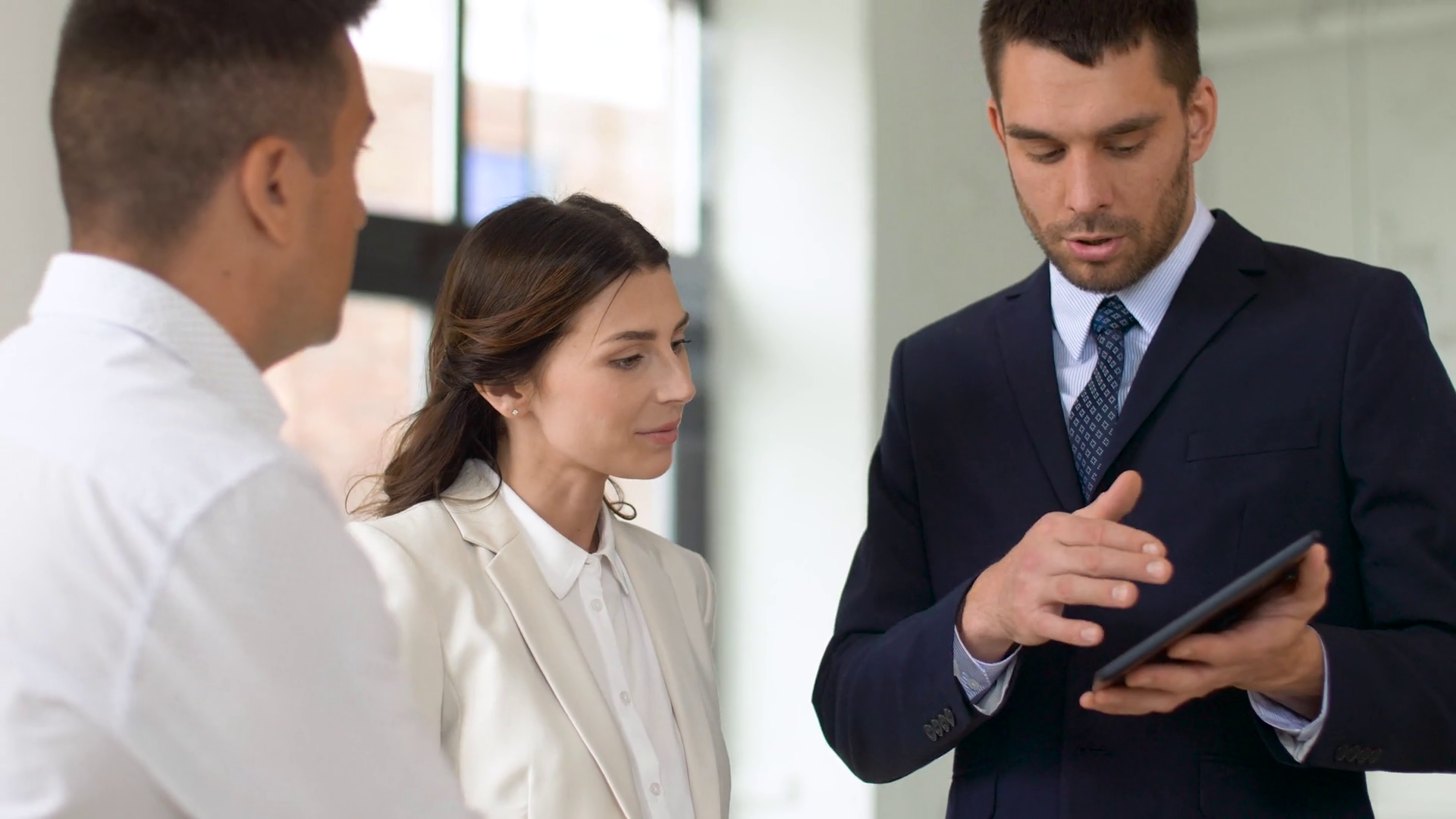Real Estate Business Sale People Concept - Stock Footage SBV-324313995 ...