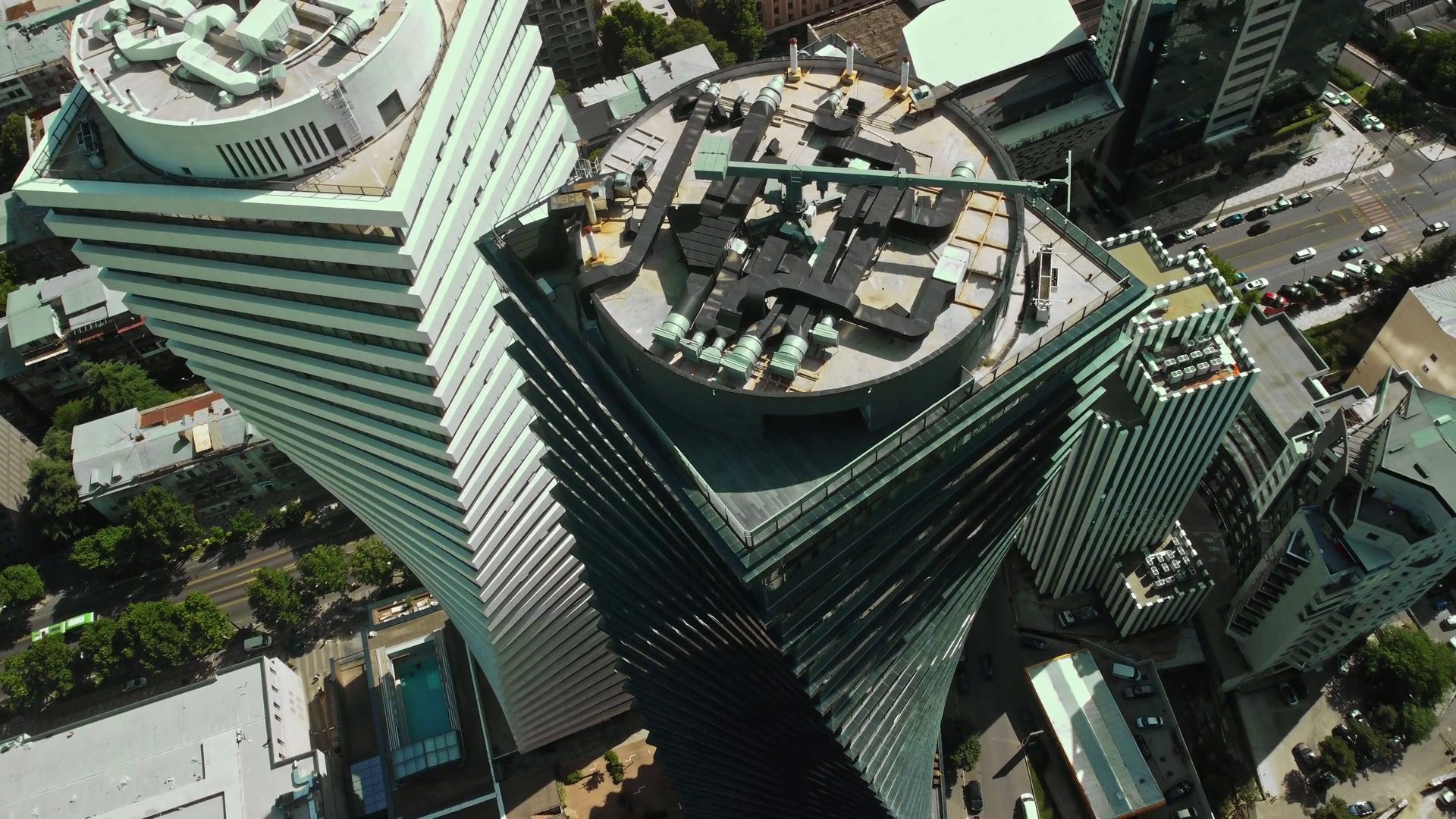 Aerial View Of Axis Towers In Tbilisi Stock Footage SBV-351654724 ...