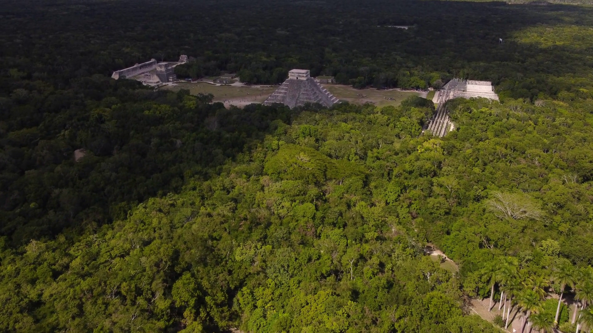 Apocalyptic Eclipse Begins Over Chichen Itza Stock Footage SBV ...
