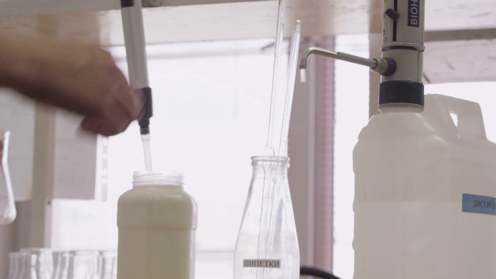 Chemical Experiments With Milk Stock Footage SBV-311835333 - Storyblocks