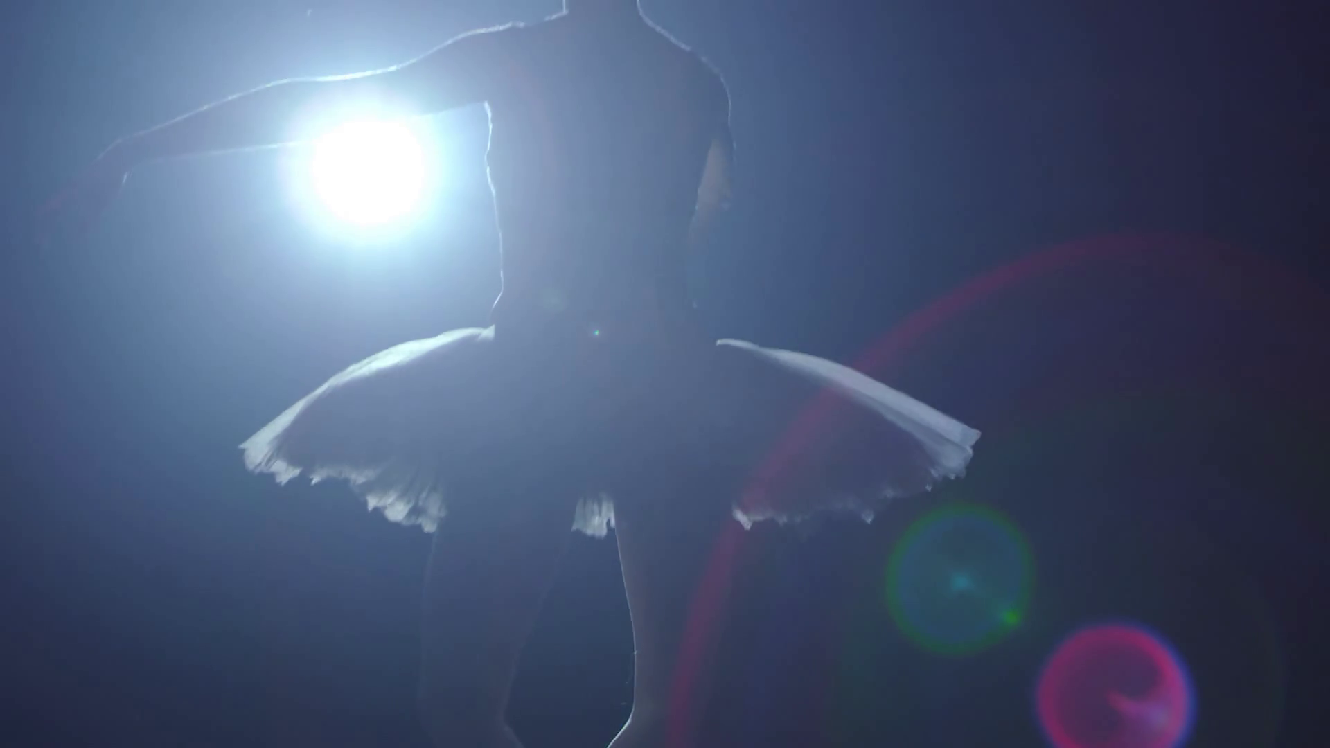 A Ballerina Is Doing Fouettes On Stage Stock Footage SBV-332902664 ...