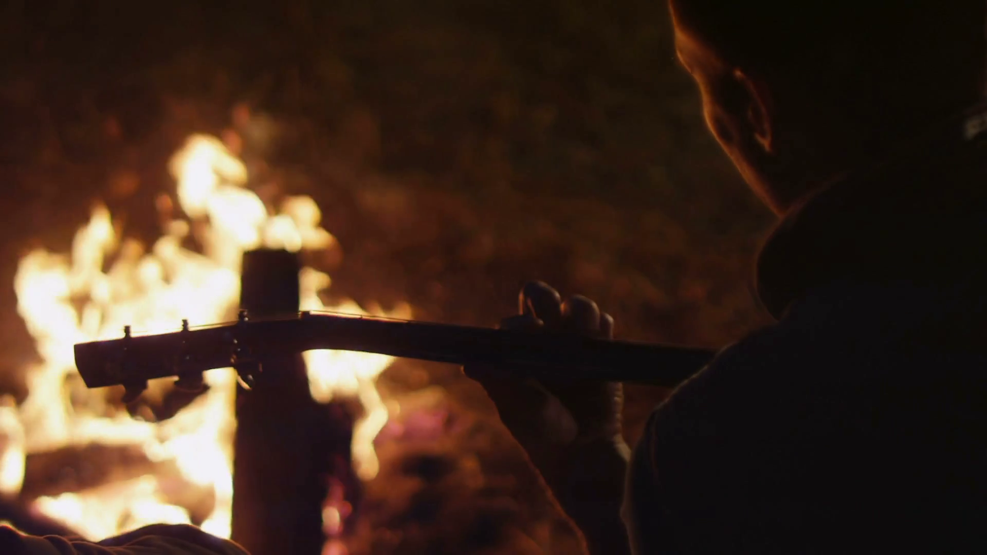 Playing Guitar Fire Stock Footage SBV-314355505 - Storyblocks