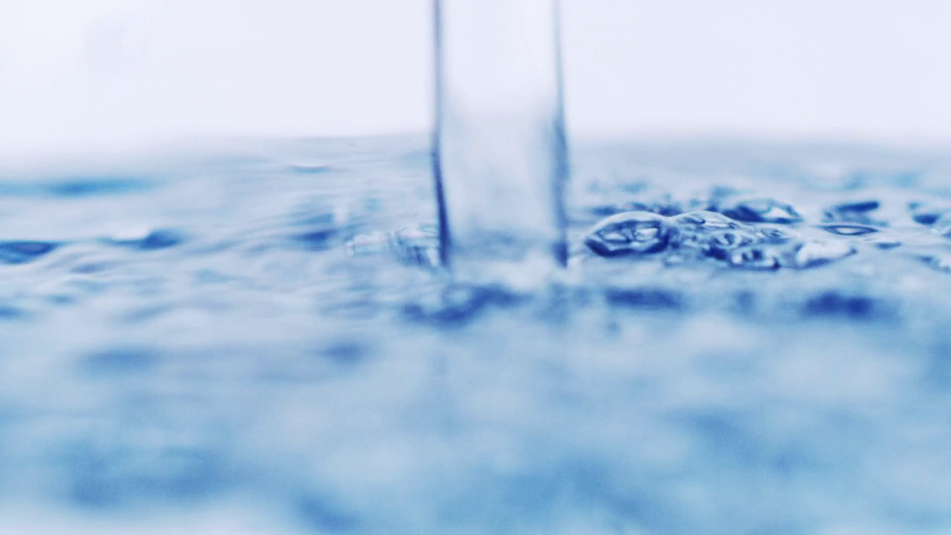 Pouring Clear Water To Plastic Bottle Stock Footage SBV-313507227 ...