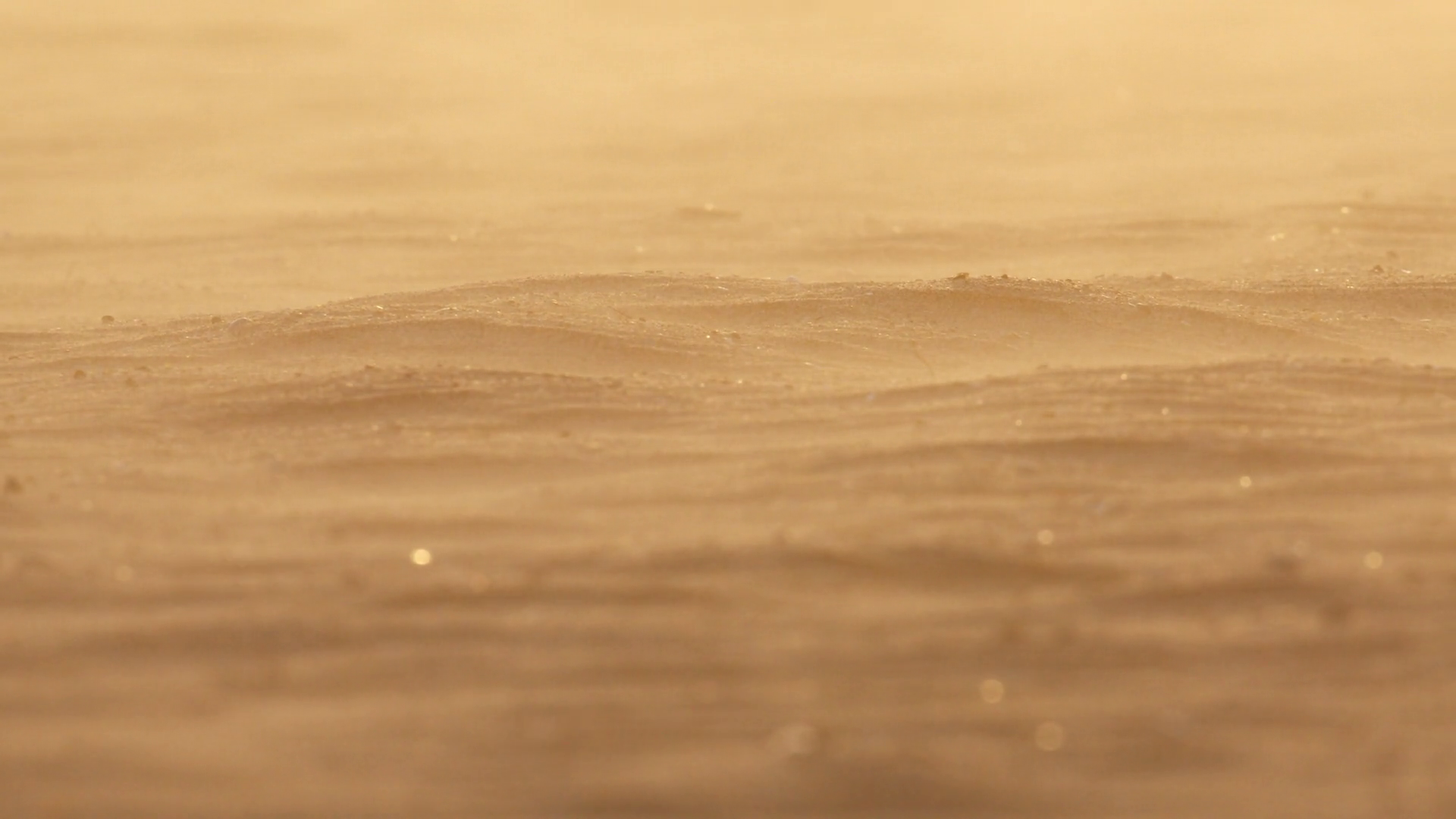 Wind Blowing Across Golden Sand Forming Stock Footage SBV-352028717 ...