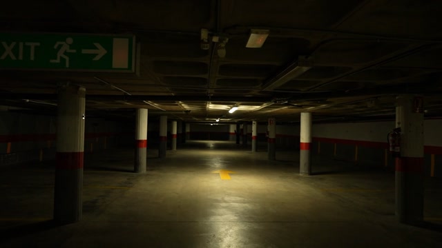 Parking Garage Night Stock Footage: Royalty-Free Video Clips - Storyblocks